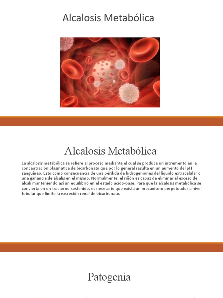 Alcalosis Metabólica: Causas y Síntomas | PDF | Riñón | Fisiología