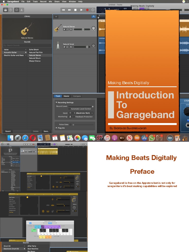 Introduction To Garageband - Make Your Own Beats Today ! | PDF | Garage ...