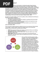 The CARL Framework of Reflection | PDF | Goal | Learning