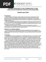 EUCAST Antimicrobial Abbreviations Guide | PDF | Antibiotics | Drugs