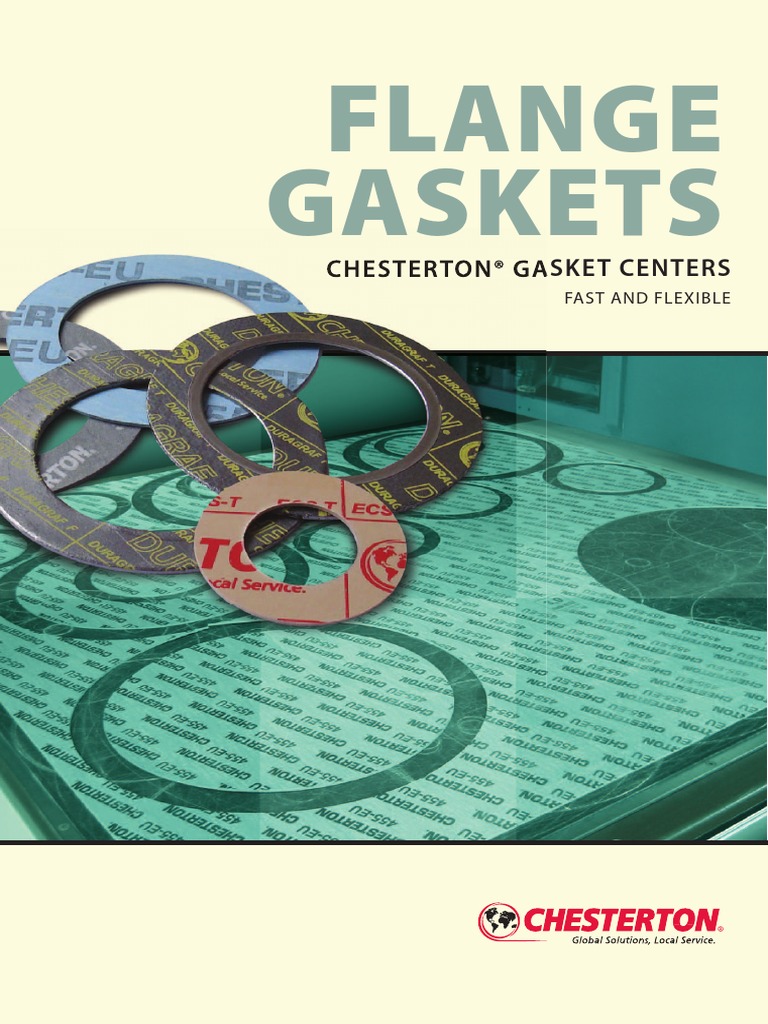 Flange Gaskets: Chesterton® Gasket Centers Chesterton® Gasket Centers ...