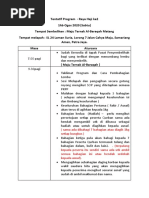 Contoh Tentatif Program | PDF