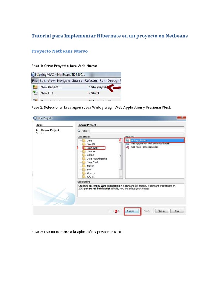 Tutorial Para Implementar Hibernate En Un Proyecto En Netbeans Pdf