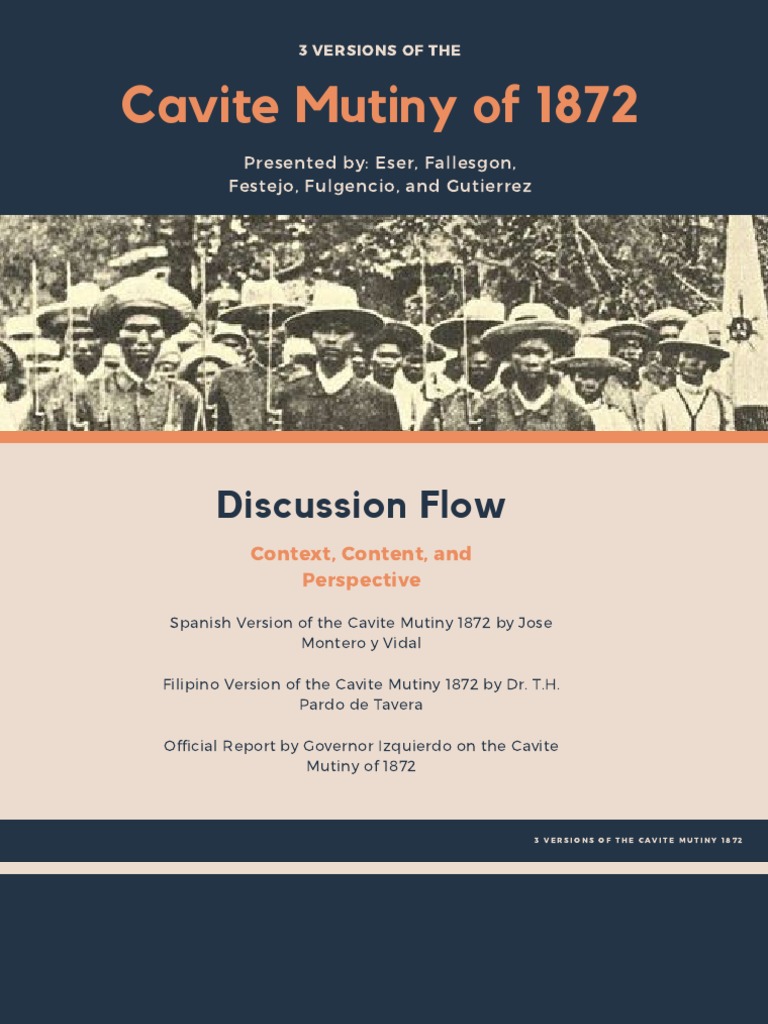 Cavite Mutiny 1872 | PDF | International Relations | Spanish ...