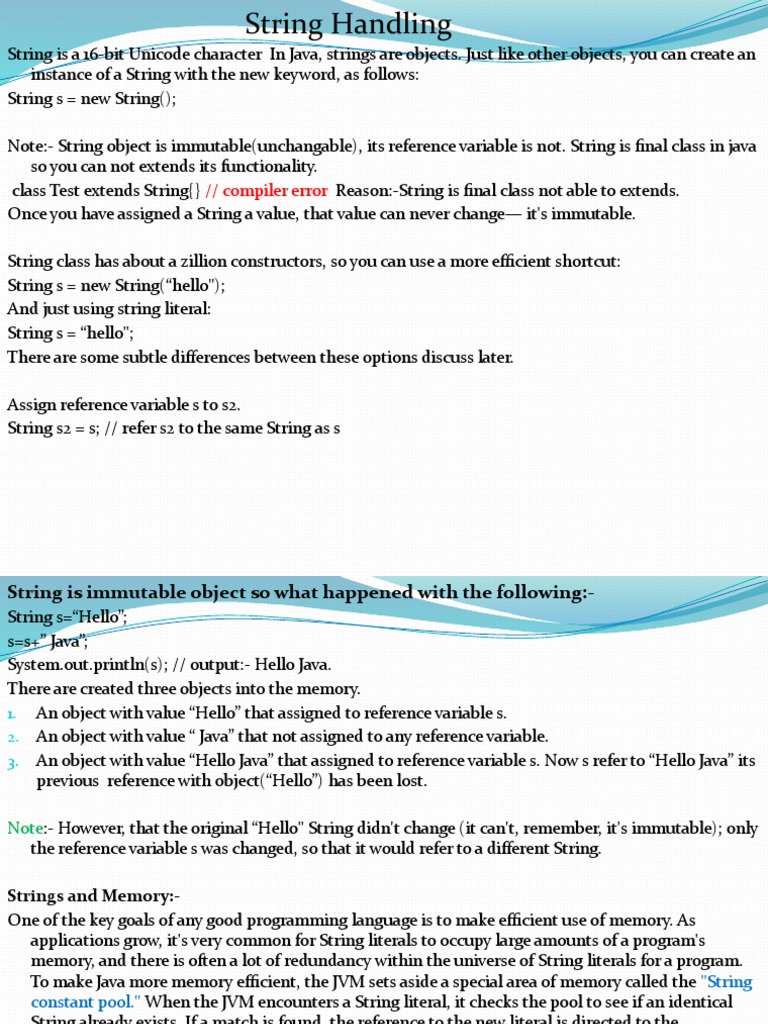 12 String Handling Pdf String Computer Science Class 2514