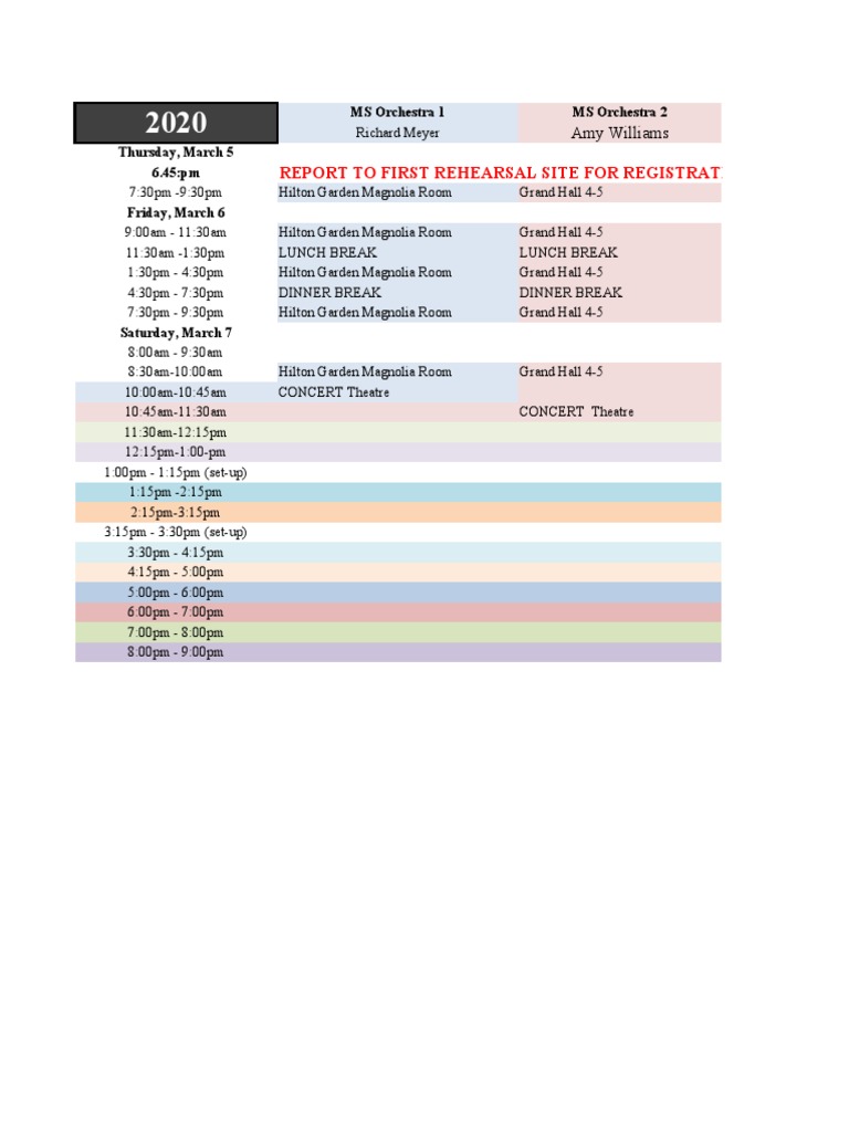 2020+ASBO+Schedule+1 17 2020 | PDF | Leisure