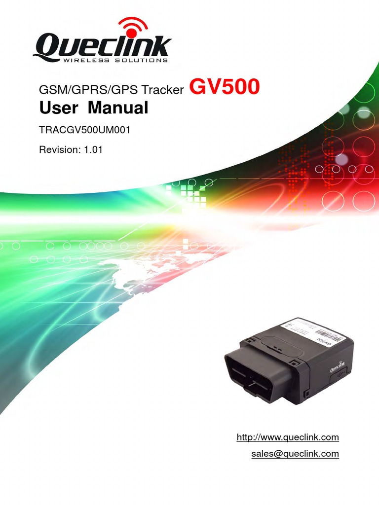 GV500 User Manual V1.01 | PDF | Electronics | Computing
