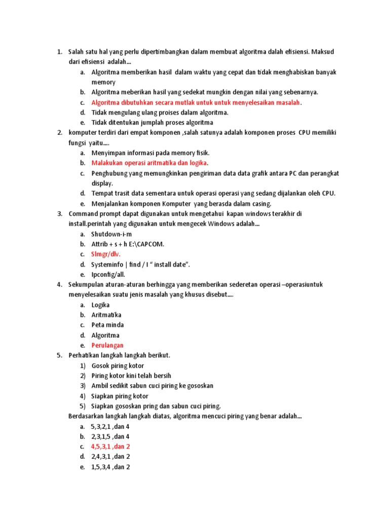 Soal Simdig SMK Nang | PDF | Komputer
