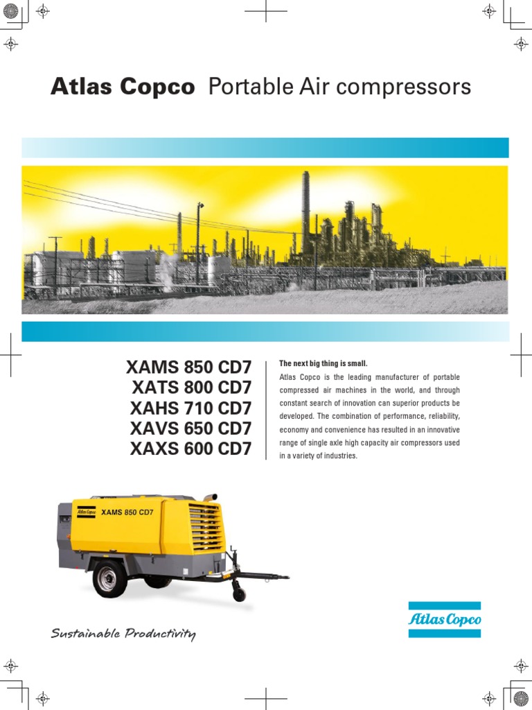 Air Compressor XATS 800 XAHS 710 | PDF | Engines | Vehicles