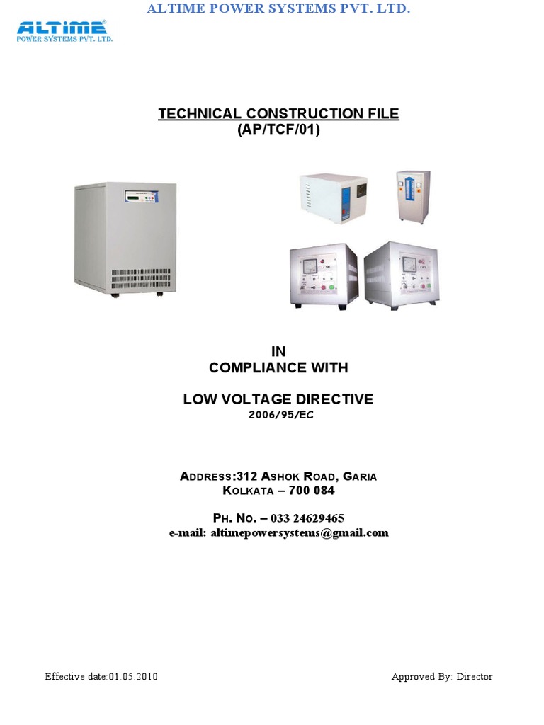 Technicl Construction File | PDF | Transformer | Power Supply