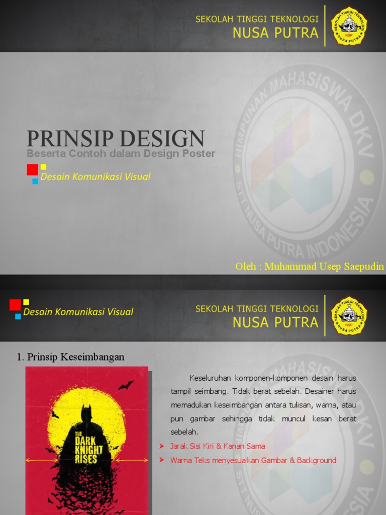 Prinsip Desain Poster Visual | PDF