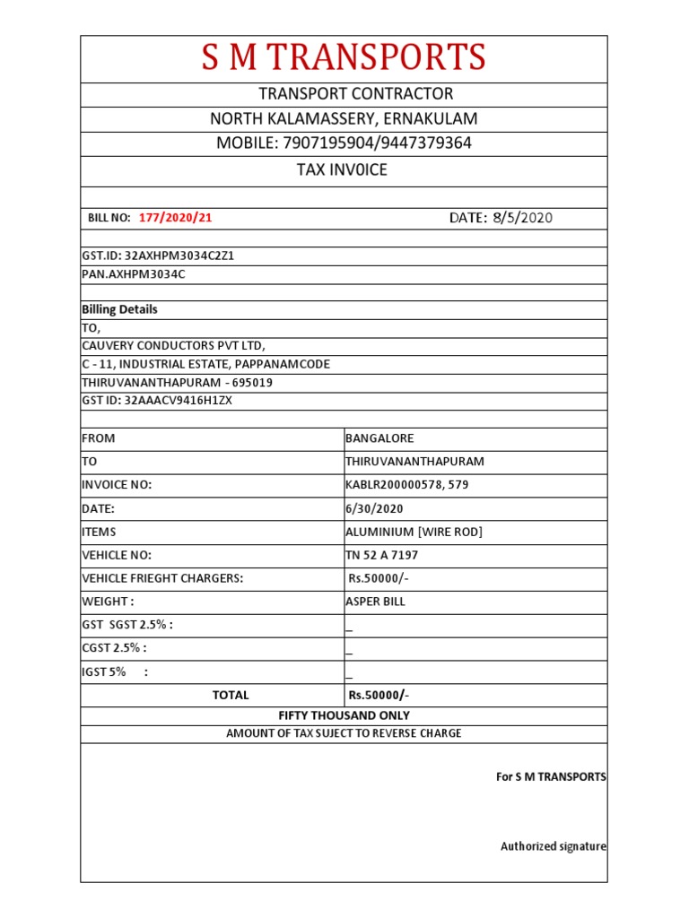 CC - SM Transport | PDF