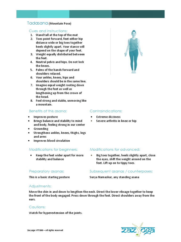 Tadasana | PDF