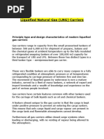 Liquefied Gas Tanker Familiarisation Course | PDF | Natural Gas | Propane