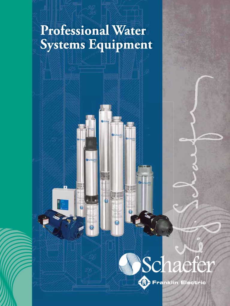Schaefer Professional Water Systems Equipment PDF | PDF | Gallon ...