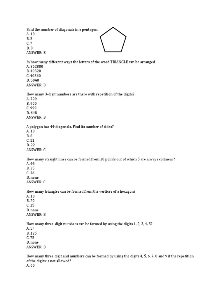 CDC Question Template | Download Free PDF | Classical Geometry ...