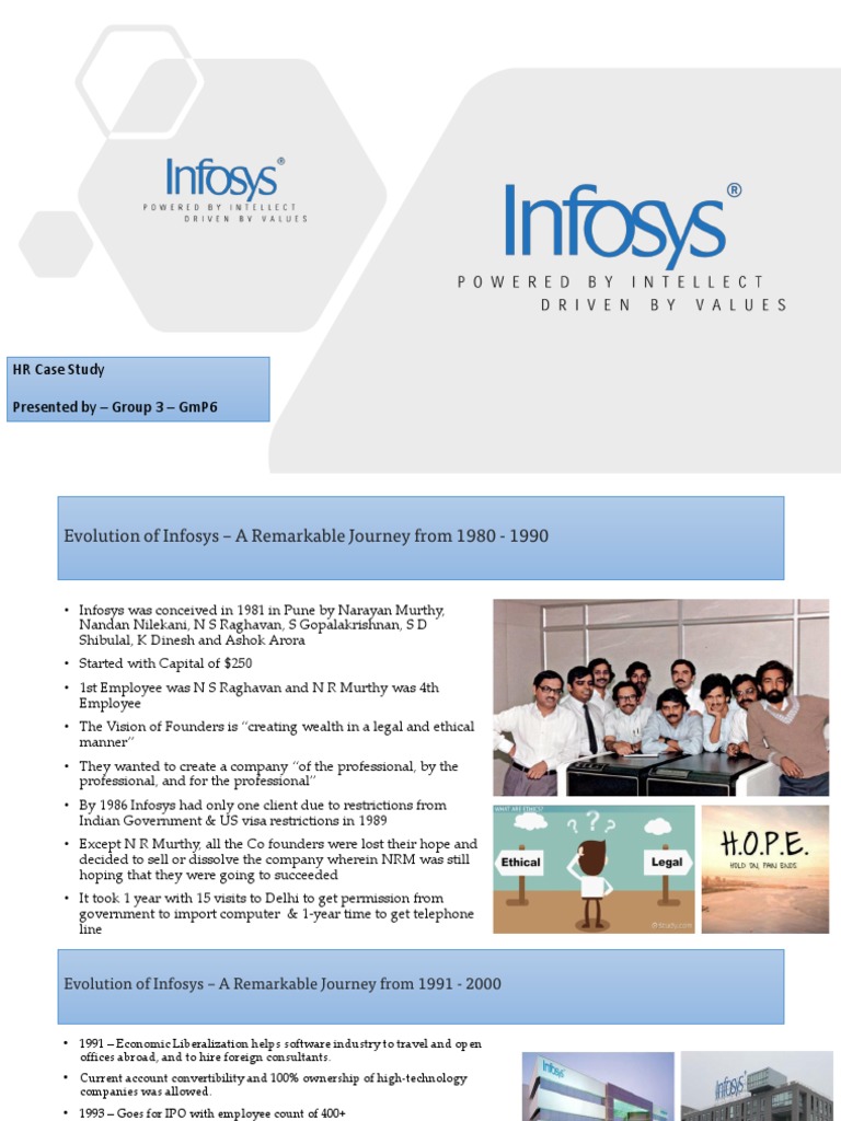 Infosys Case Study | PDF | Employment | Stocks