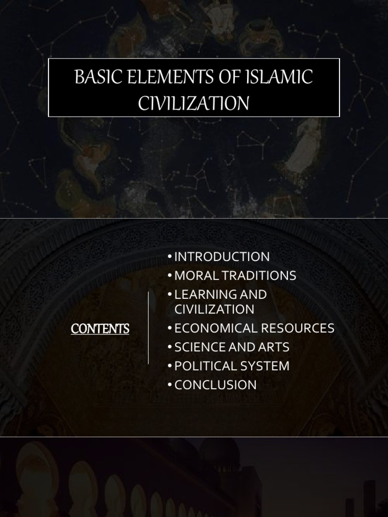 Basic Elements of Islamic Civilization | PDF | Civilization | Quran