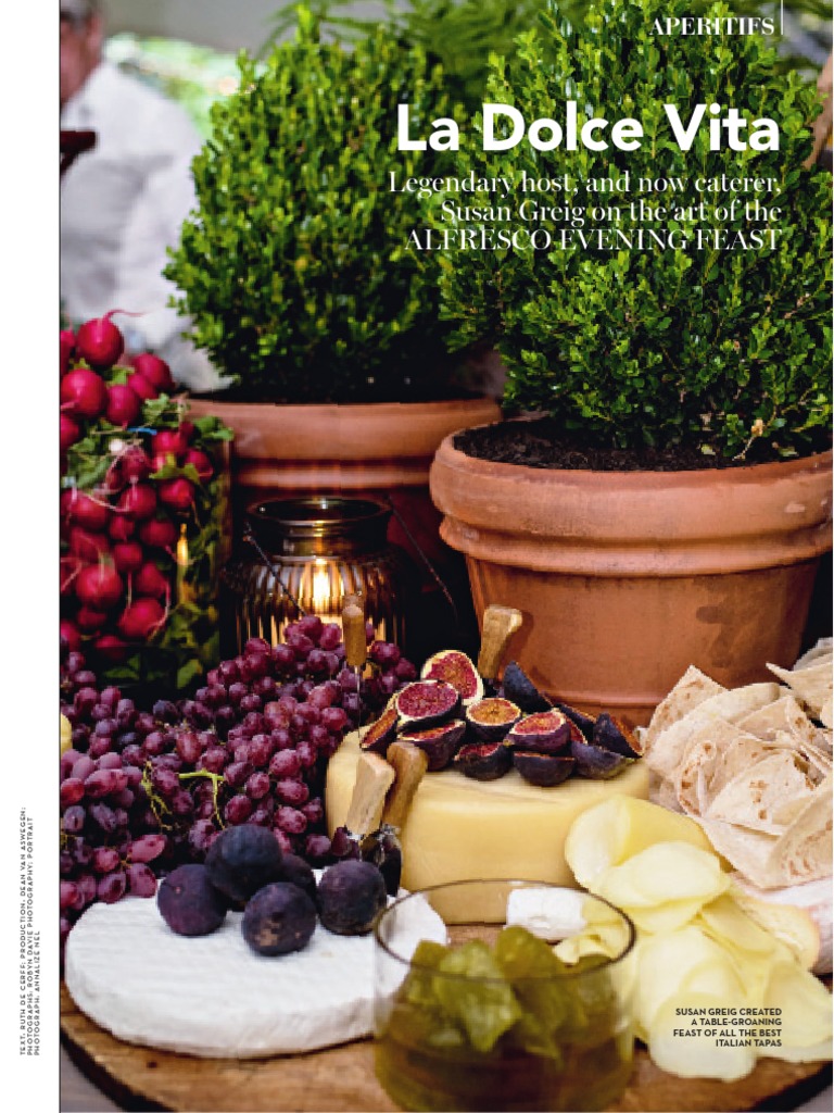 House & Garden Susan Greig Interview | PDF | Salad | Pesto