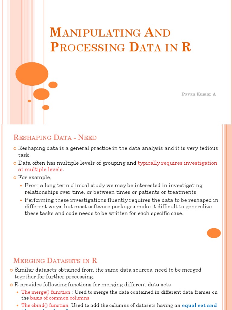 2 Manipulating Processing Data | PDF | Array Data Structure | Matrix (Mathematics)