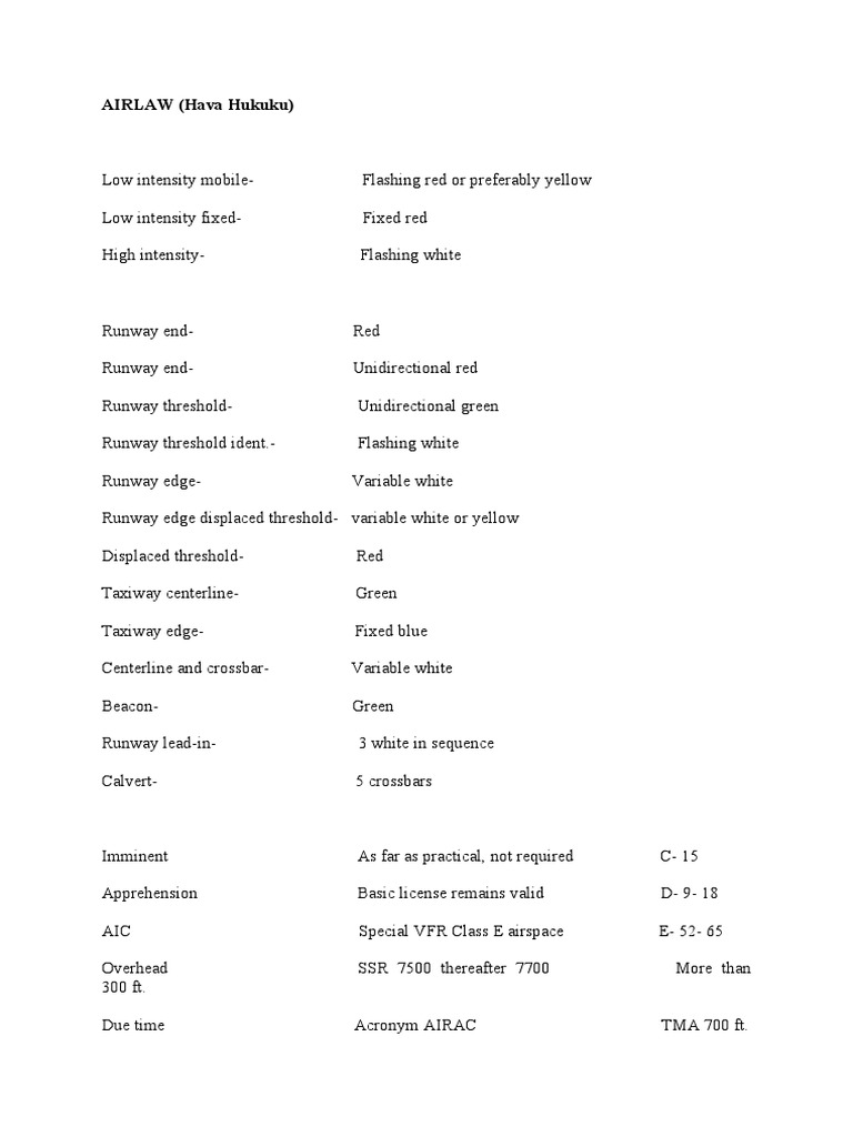 Tricks Atpl-1 | PDF | Instrument Flight Rules | Propeller