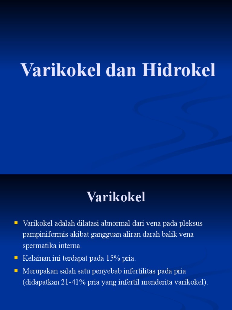 Varikokel Dan Hidrokel | PDF