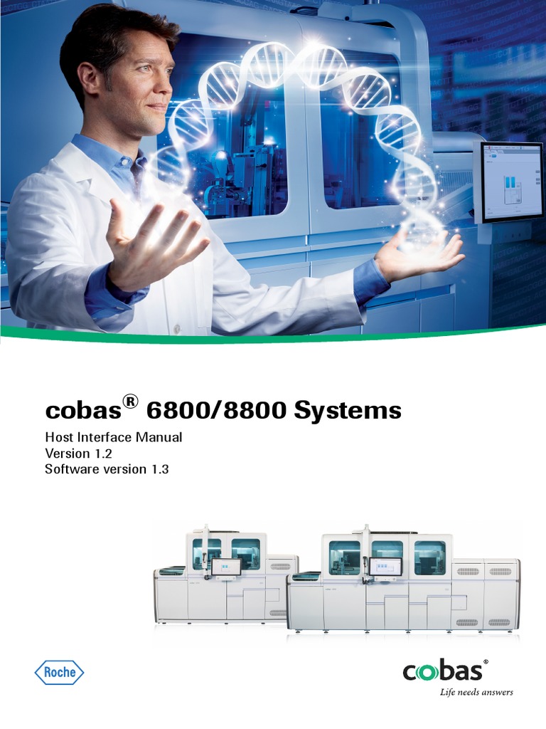 Host Interface Manual Cobas 6800 Pdf Computer Networking Computing