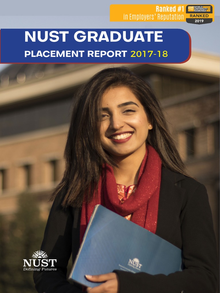 NUST Graduate Placement Report (2017-18) PDF | Download Free PDF | Recruitment | Internship