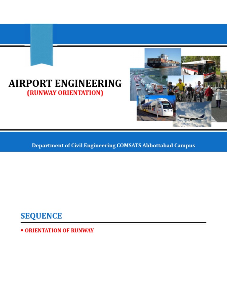 Airport Engineering: (Runway Orientation) | PDF