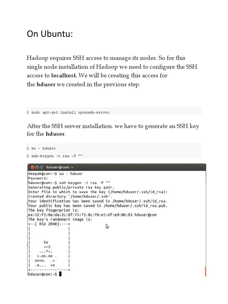 SSH Key Generation Reference | PDF | Secure Shell | Computer Networking