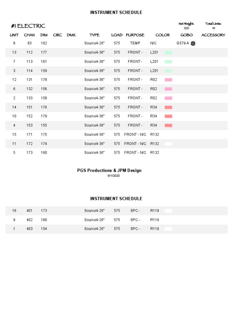 Instrument Schedule PDF | PDF | Chess | Chess Theory