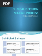 Makalah Kelompok 4 - PKBK - Pengambilan Keputusan Klinis Clinical Dicision - Making - 1A | PDF
