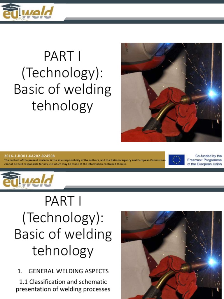 Eu-Weld - Part I (Technology) - Basics of Welding Technology | PDF ...
