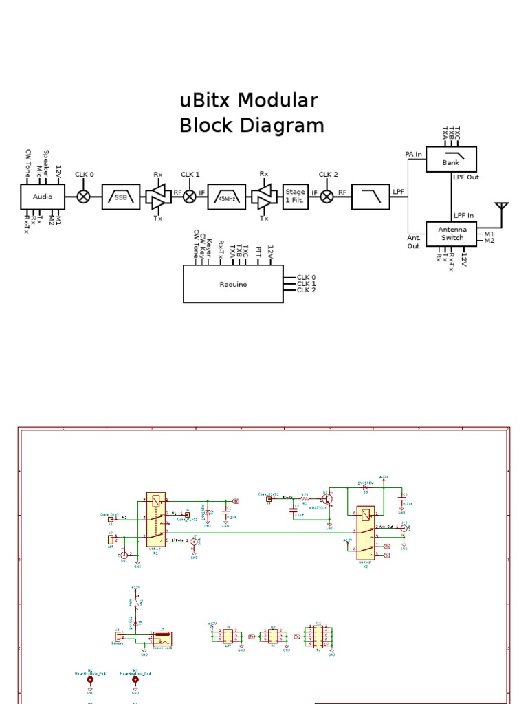 Ubitx RevC Schematic PDF | PDF