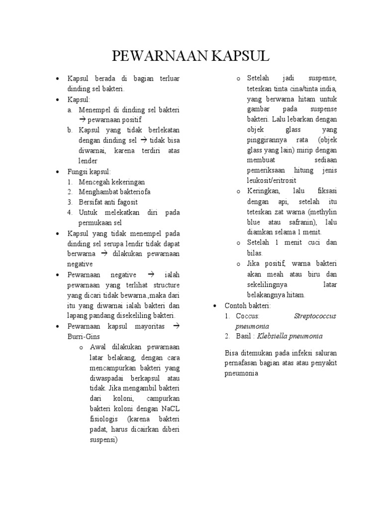 Pewarnaan Kapsul Pdf