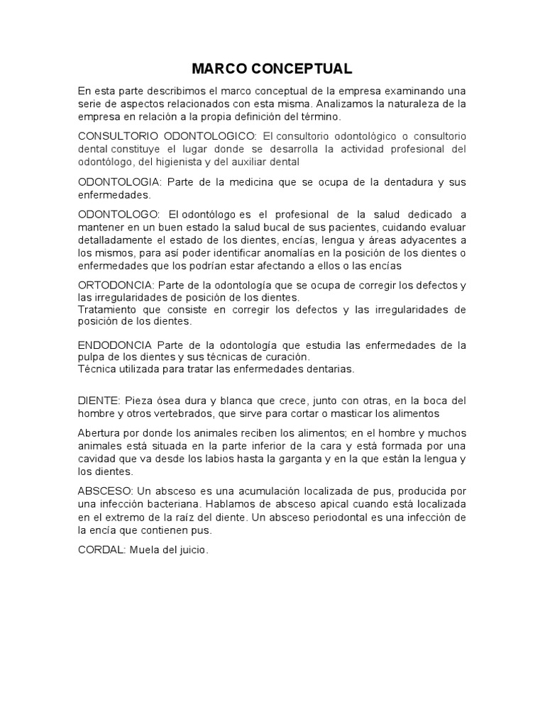 Marco Conceptual | PDF