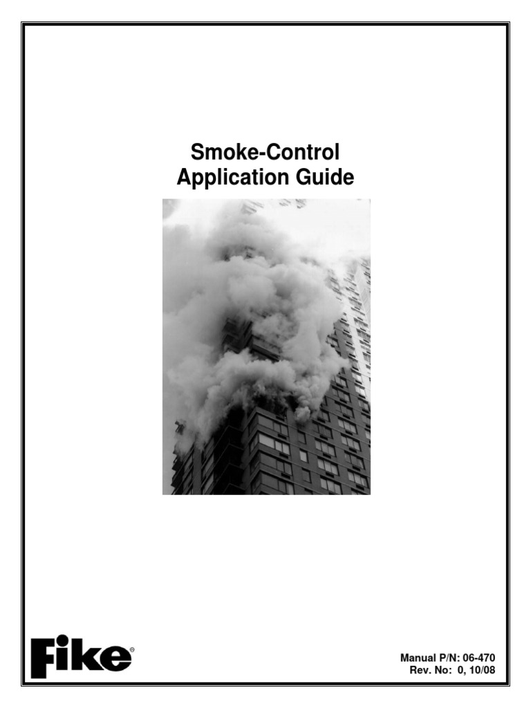 Smoke-Control Application Guide: Manual P/N: 06-470 Rev. No: 0, 10/08 ...