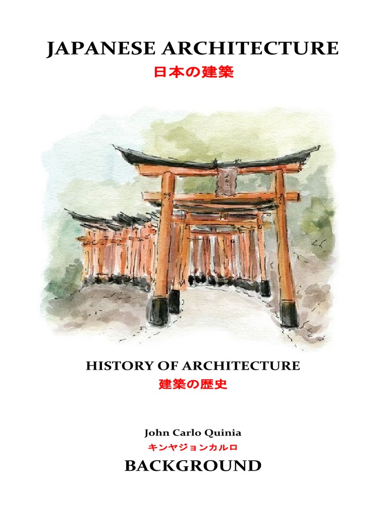 Japanese Architecture | PDF | Japan | Roof