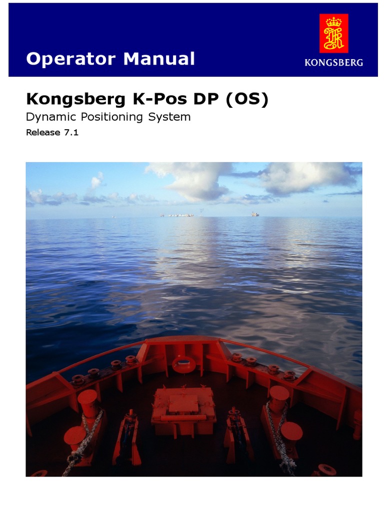 Kongsberg K-Pos DP Manual 7.1 | PDF | Science & Mathematics
