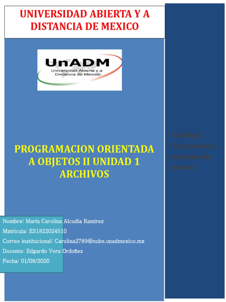 Estructura y Manejo de Eventos en Java | PDF | Biblioteca (informática) | Java (lenguaje de ...