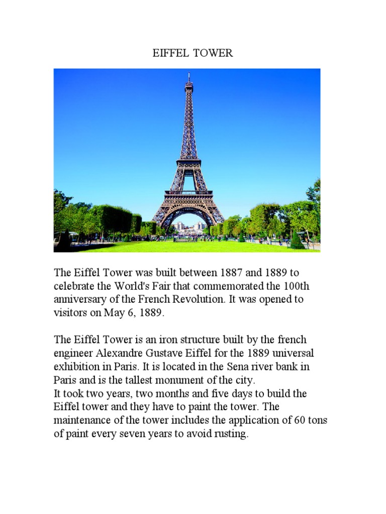 Eiffel Tower | PDF