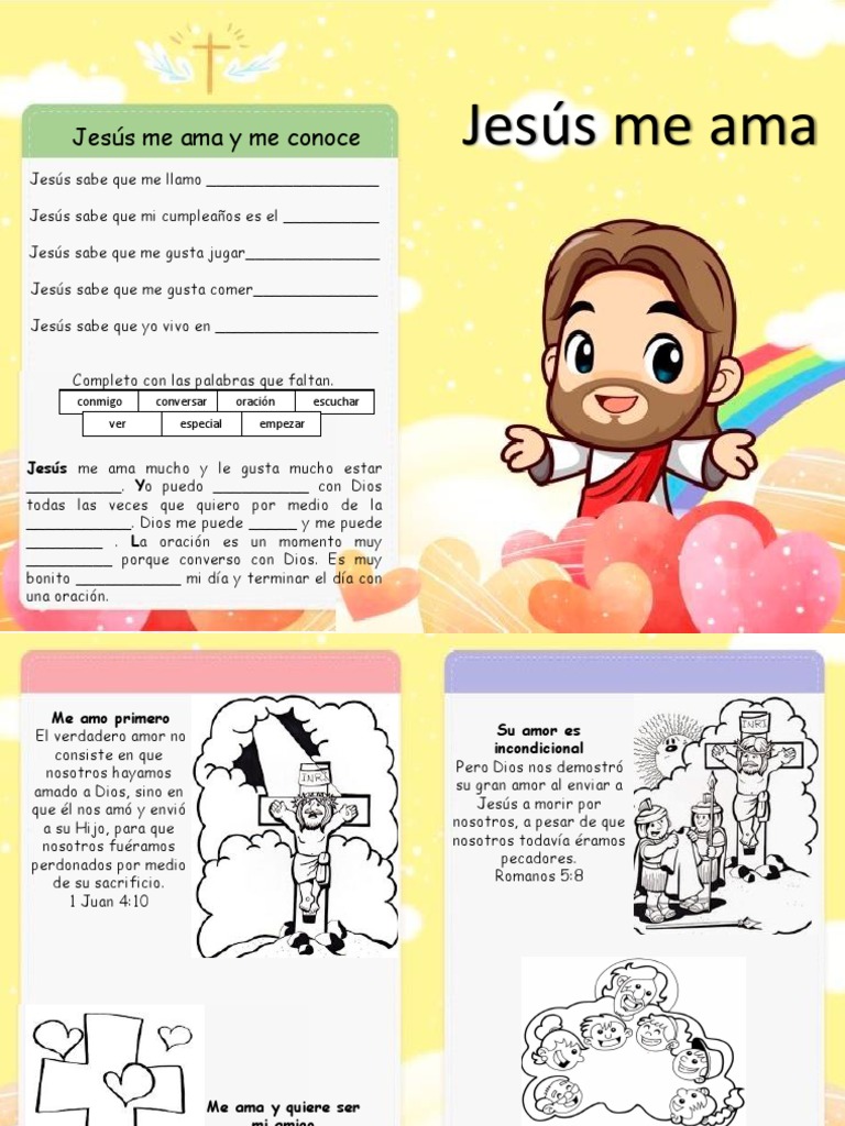Jesús ama a los niños y los bendice | PDF | Amor | Oración