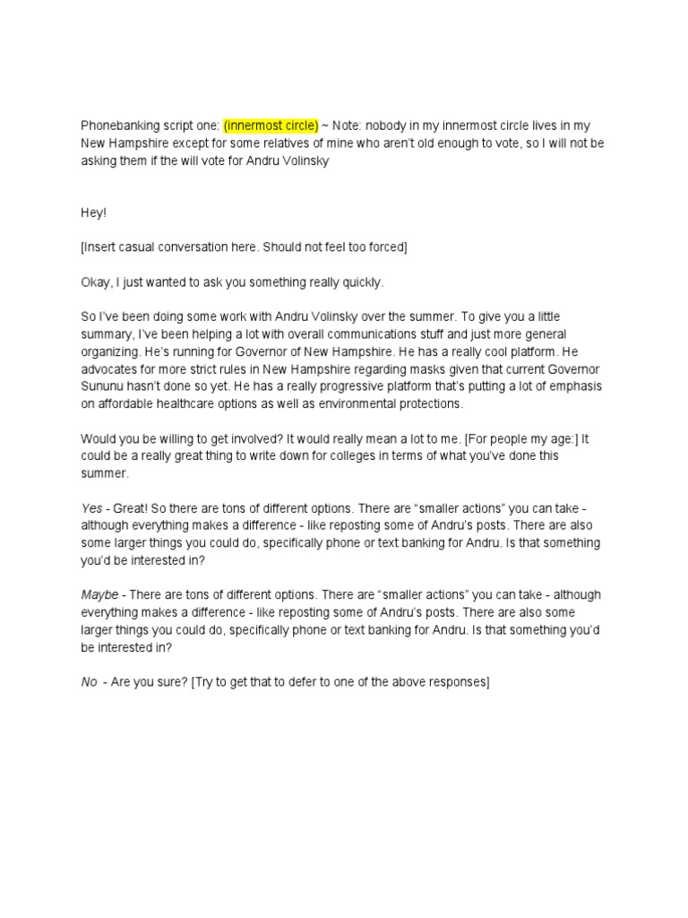 Phone Banking Scripts 1 | PDF