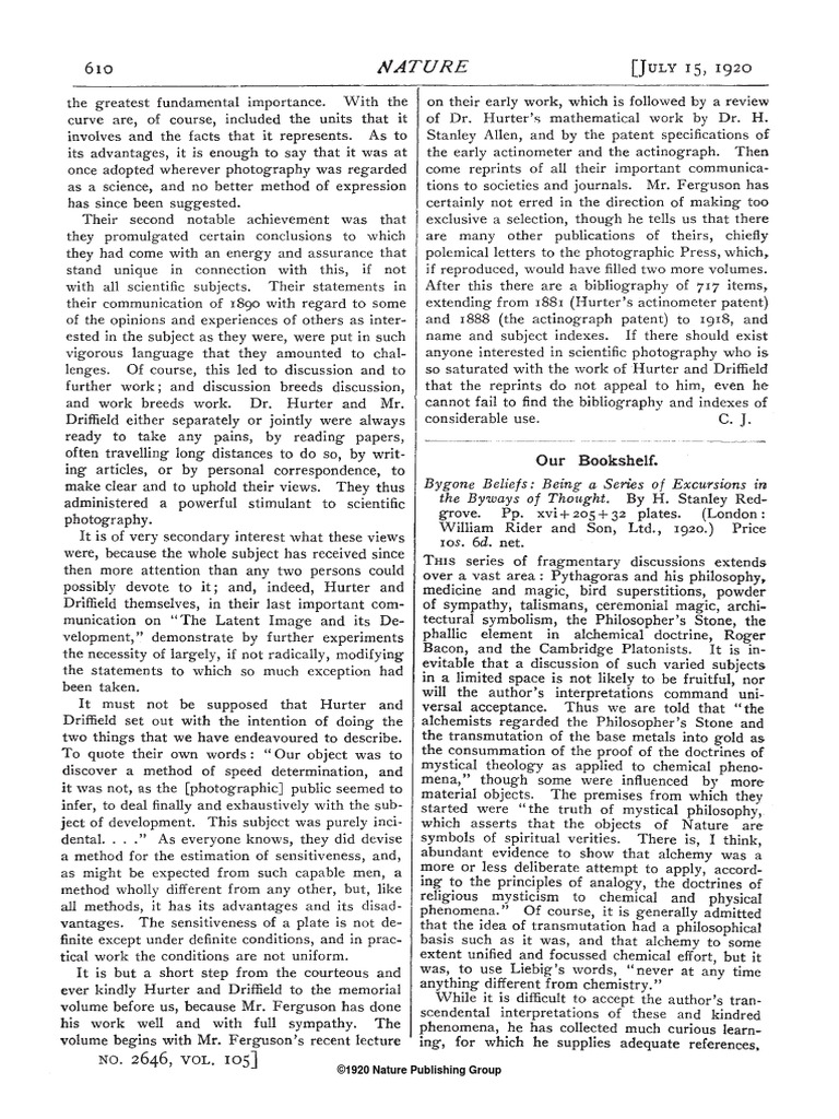 Review Redgrove PDF | PDF