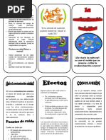 Triptico Edas | PDF | Diarrea | Heces