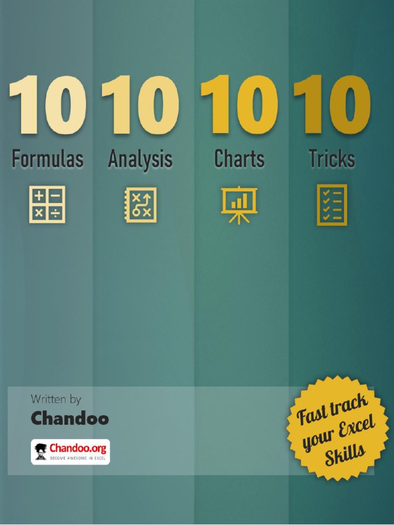 10101010-Fast Track Your Excel Skills PDF | PDF | Microsoft Excel | Median