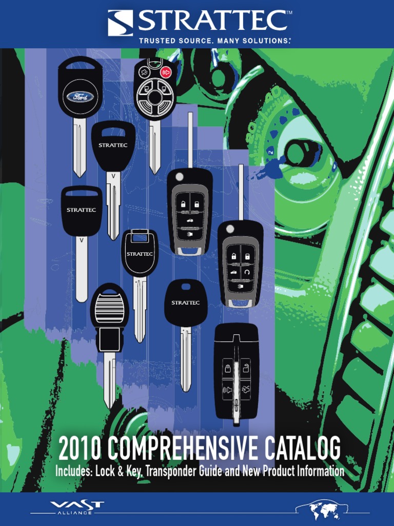 5 Catalogo Strattec 2010 Llaves Con Transponder | PDF | Industria del ...