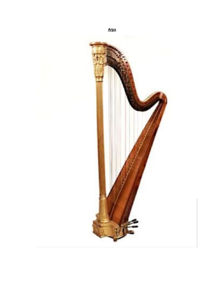 Arpas Instrumentos 2 | PDF | Instrumentos musicales | Tecnología musical