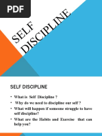 The Power of Self-Discipline | PDF | Disciplines | Cognitive Psychology