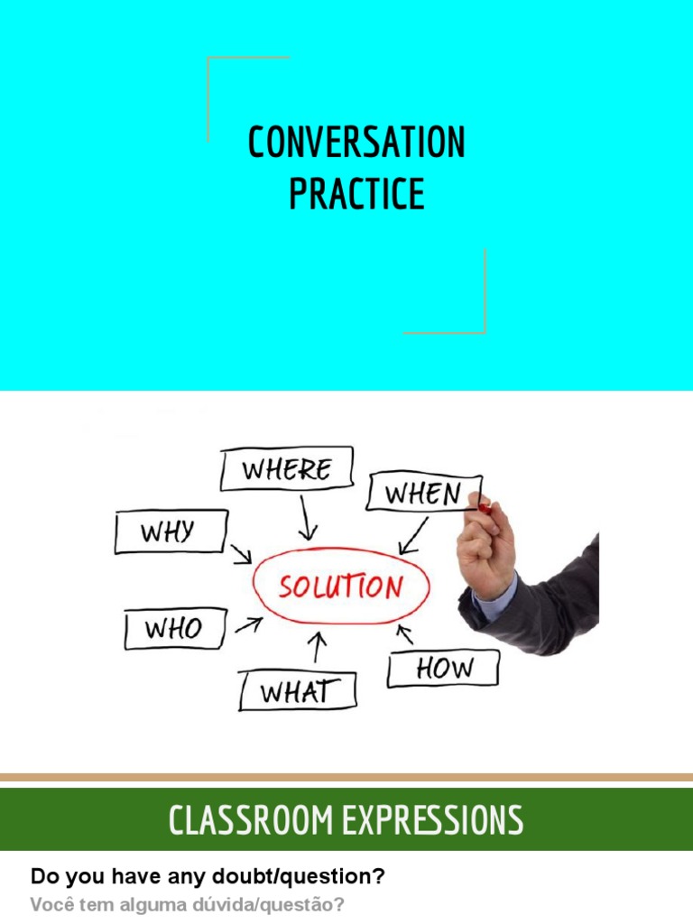 GENERAL CONVERSATION - Exercises | PDF